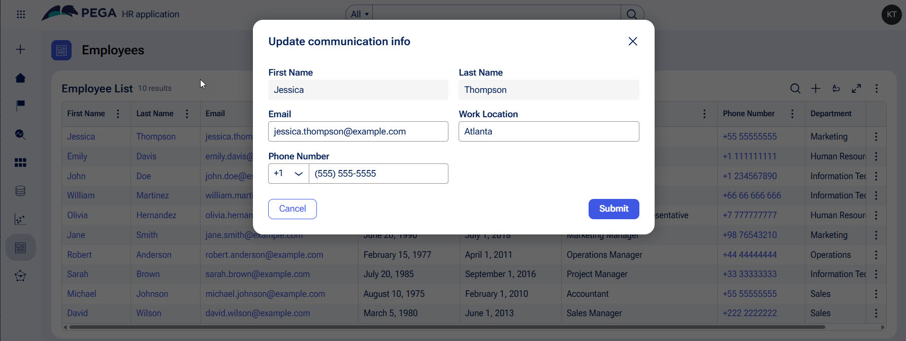 Configuring Actions for data objects | Pega Community